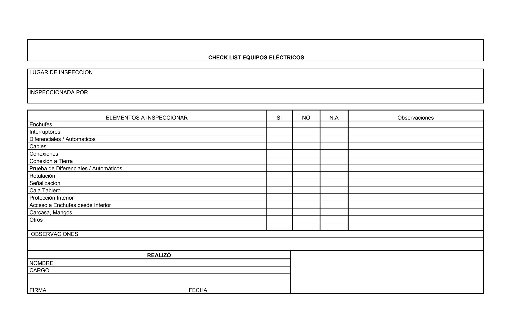 CHECK LIST EQUIPOS ELECTRICOS.docx
