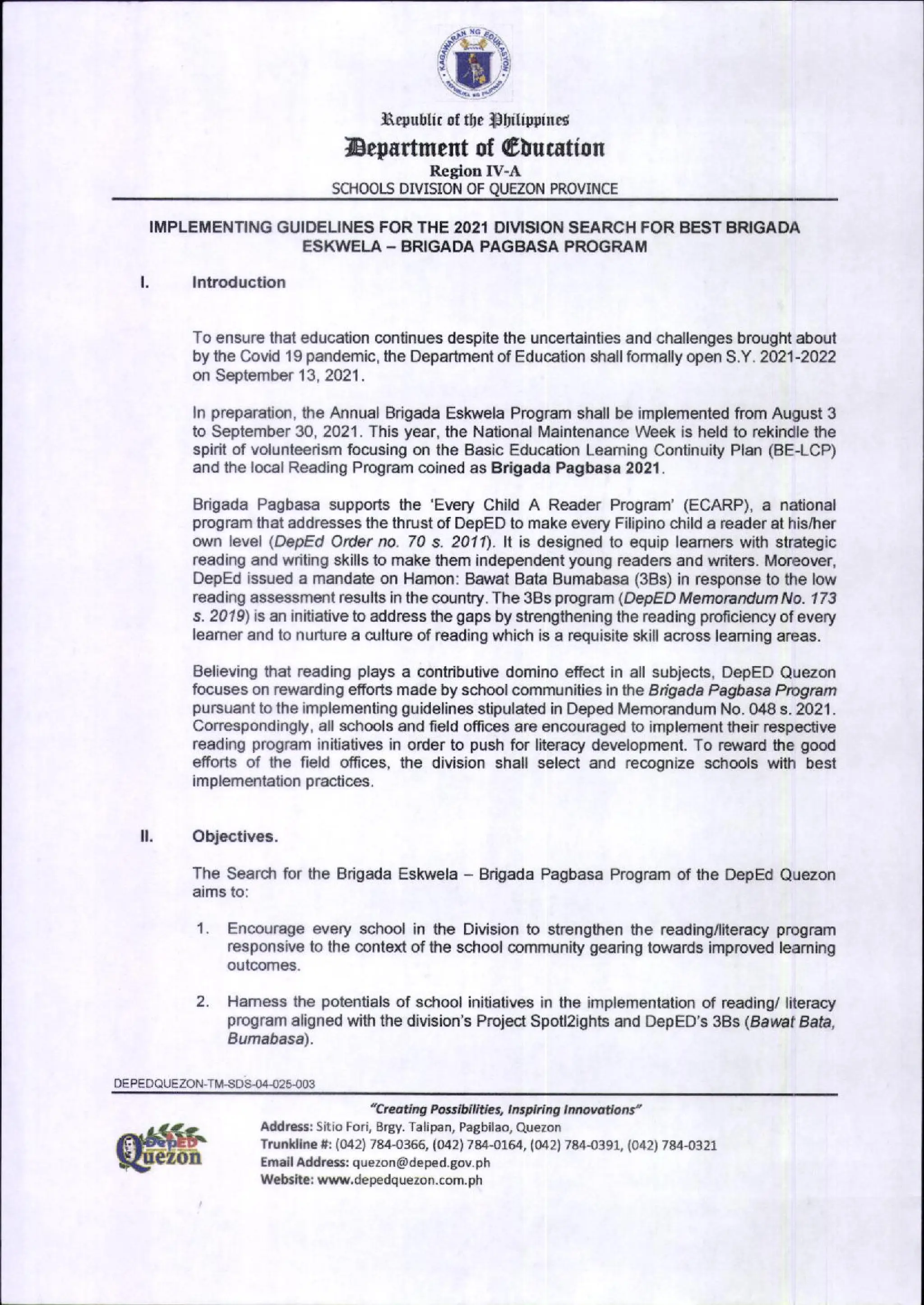 Checklist for Brigada Eskwela and Pagbasa Best Implementer.pdf