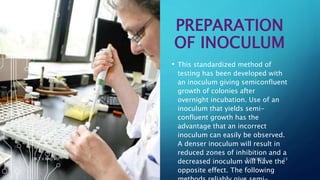 Basics for culturing and antimicrobial sensitivity testing in ...