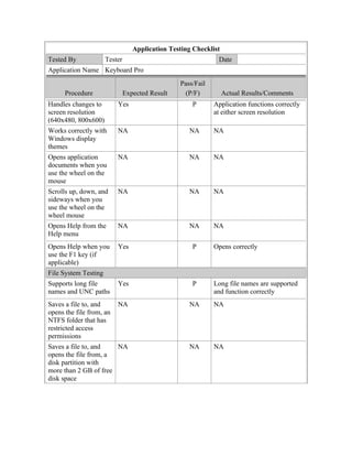 Check listfordesktopapp | DOC