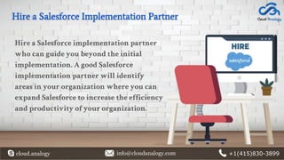 Checklist for successful salesforce implementation | PPTX