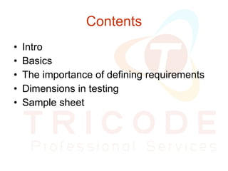 Checklist for website testing | PPT