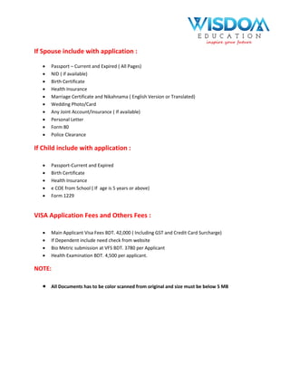 Checklist for Visa Application_Australia (1).pdf