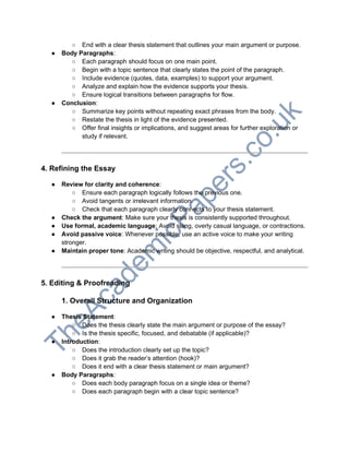Checklist for Writing High Quality College & University Essays.pdf