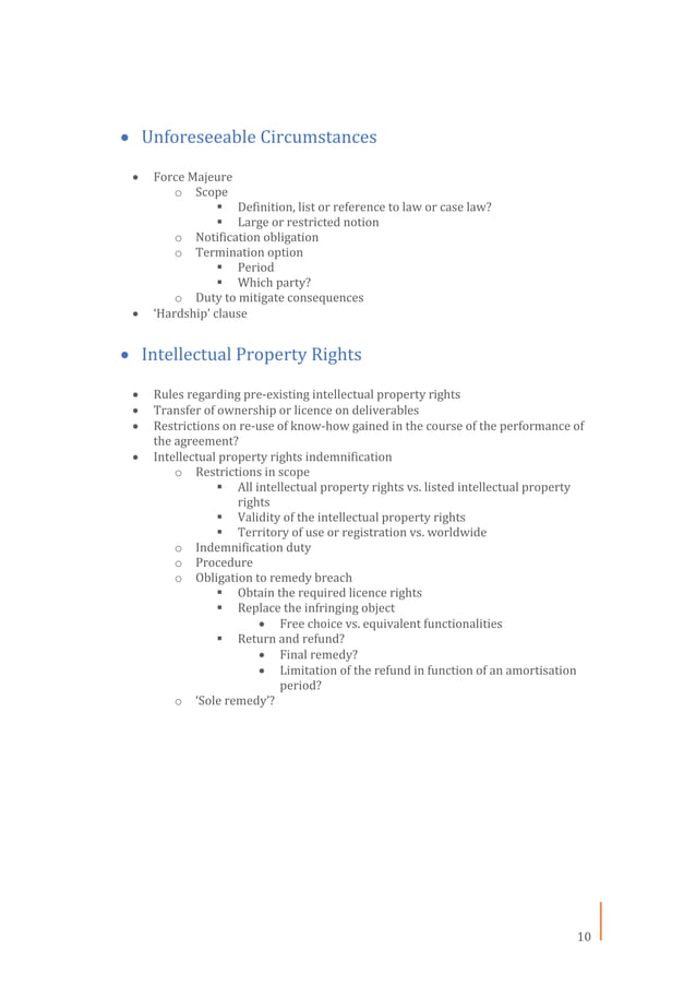 How to draft contracts - checklist | PDF | Legal Services Industry ...