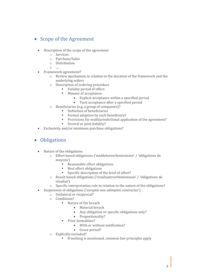 How to draft contracts - checklist | PDF | Legal Services Industry ...