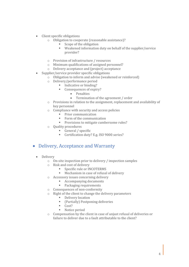 How to draft contracts - checklist | PDF | Legal Services Industry ...