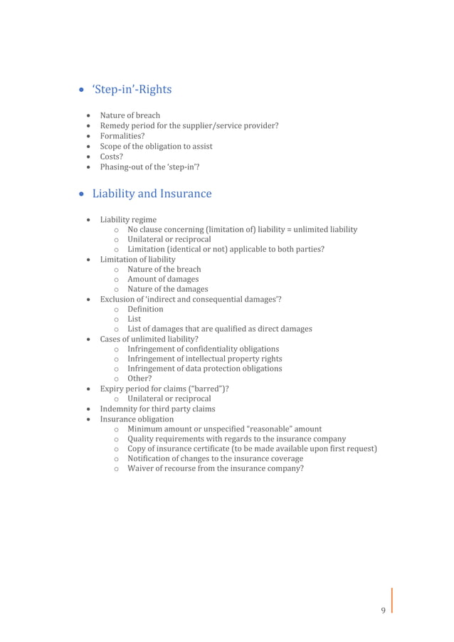 How to draft contracts - checklist | PDF | Legal Services Industry ...