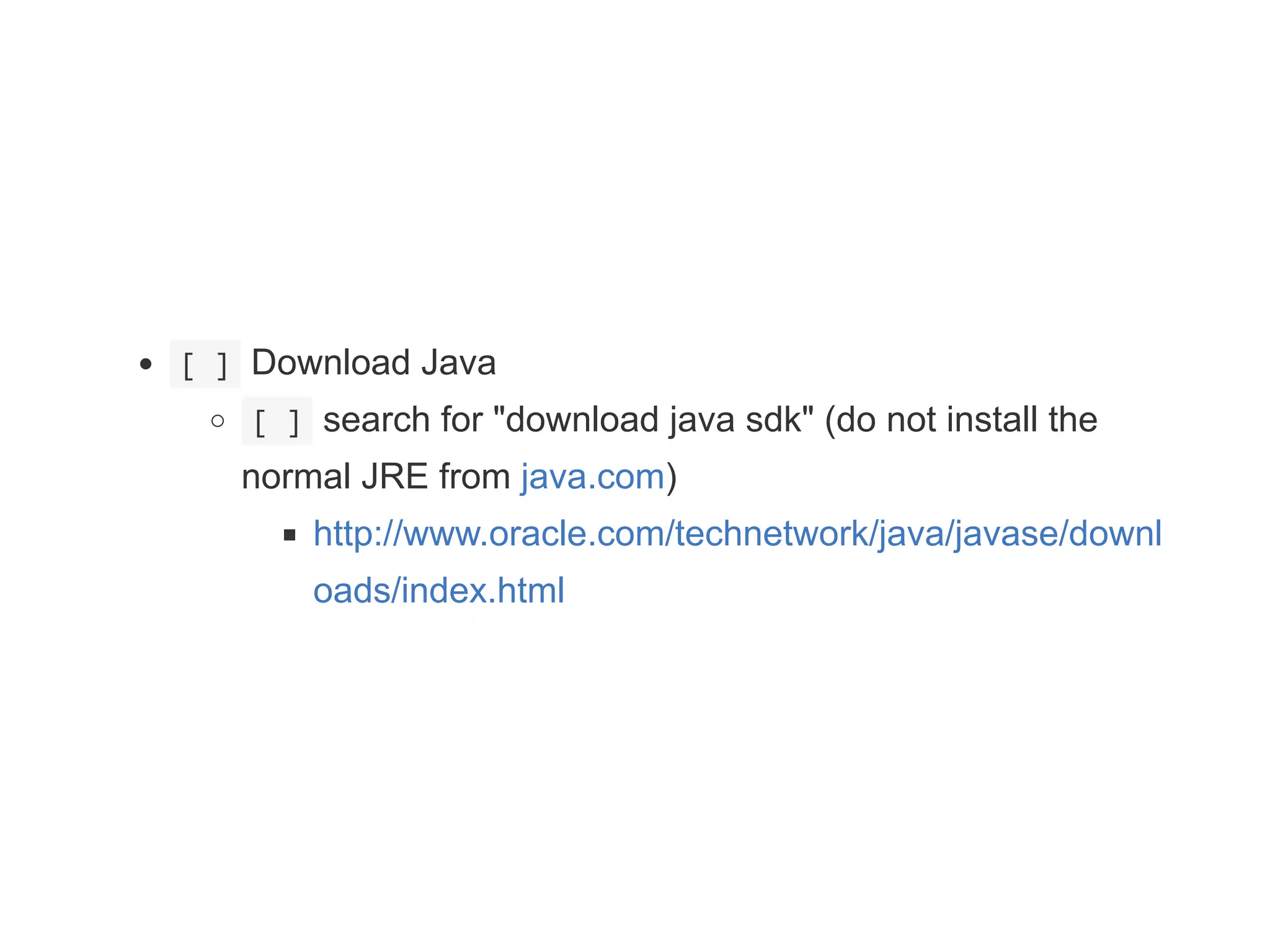Checklist - How to install Java, Maven Intellij on Windows & Mac | PDF