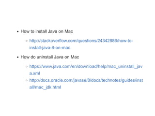 Checklist - How to install Java, Maven Intellij on Windows & Mac | PDF