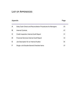 Checklist internal audit | PDF