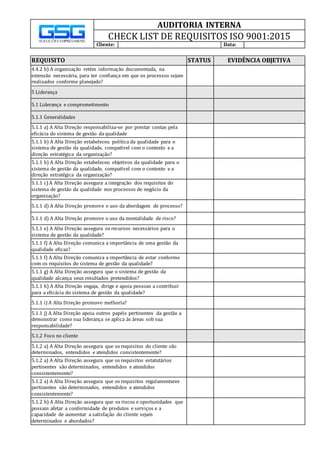 Check List ISO 9001-2015 - Rev.0 - GSG.docx