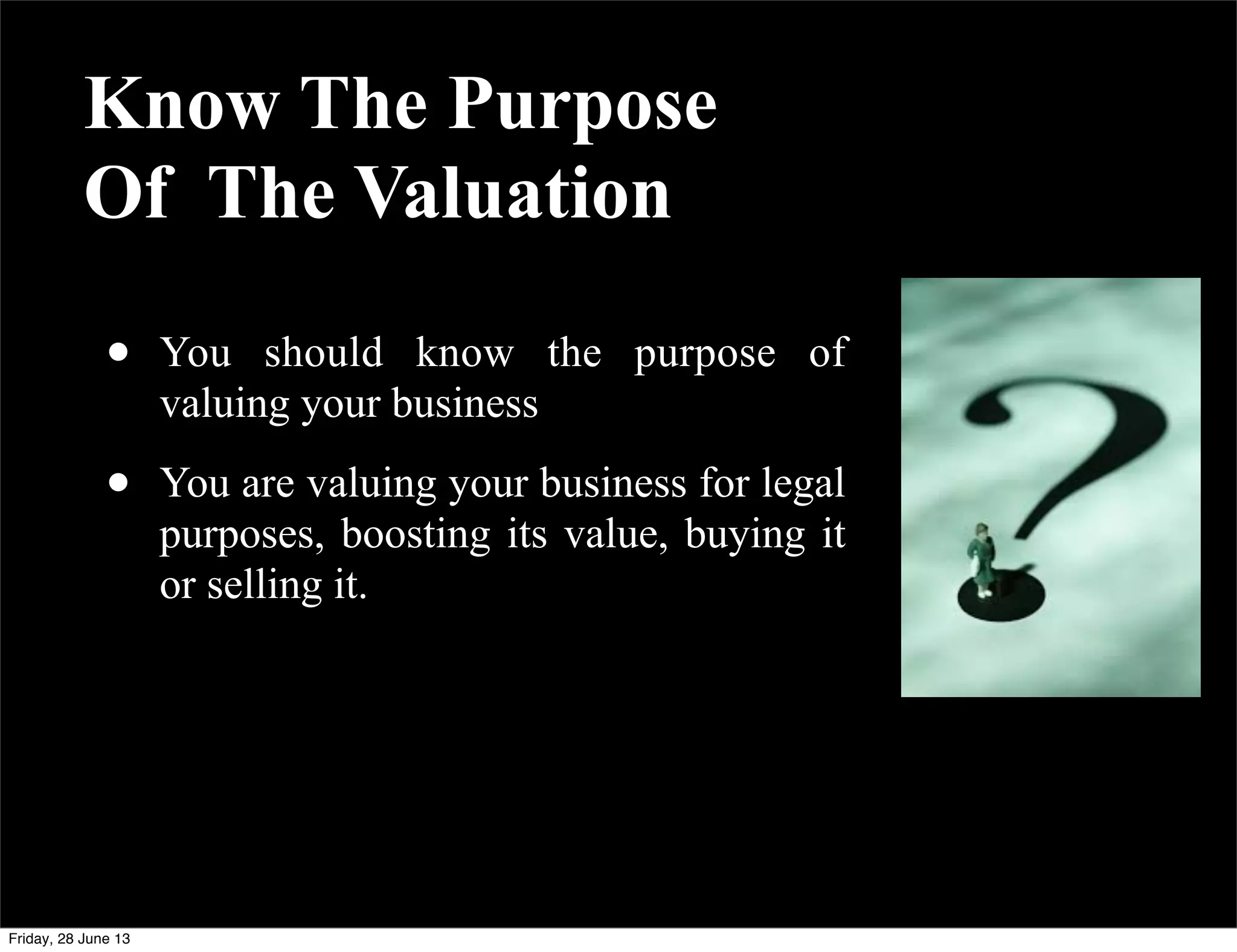 Business Valuation Checklist | PDF