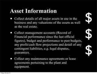 Business Valuation Checklist | PPT