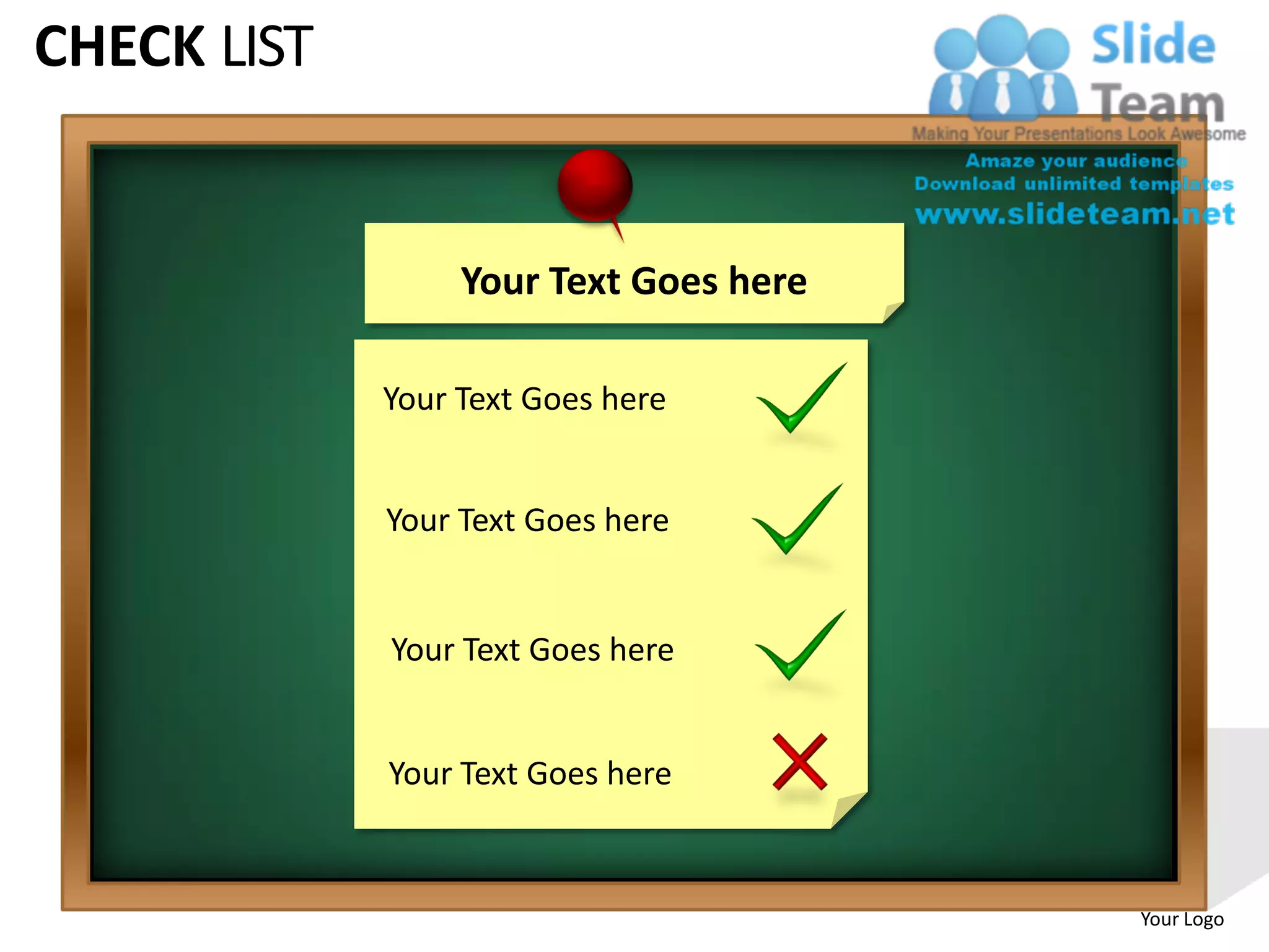 Check list powerpoint presentation slides ppt templates | PDF