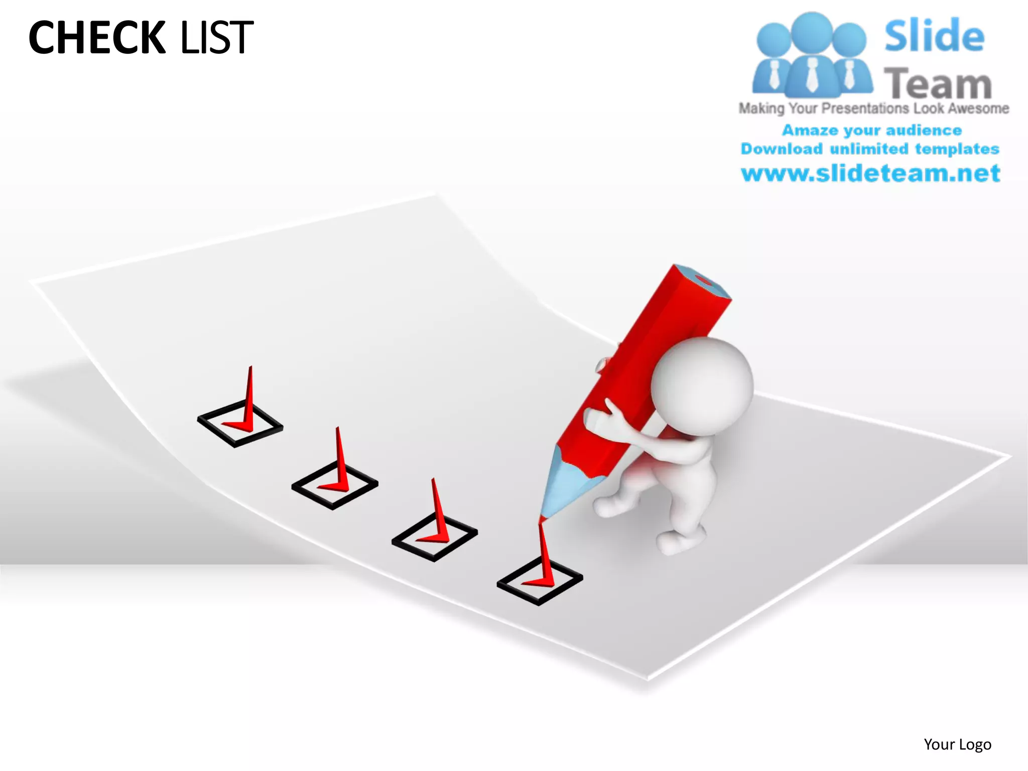 Check list powerpoint presentation slides ppt templates | PDF