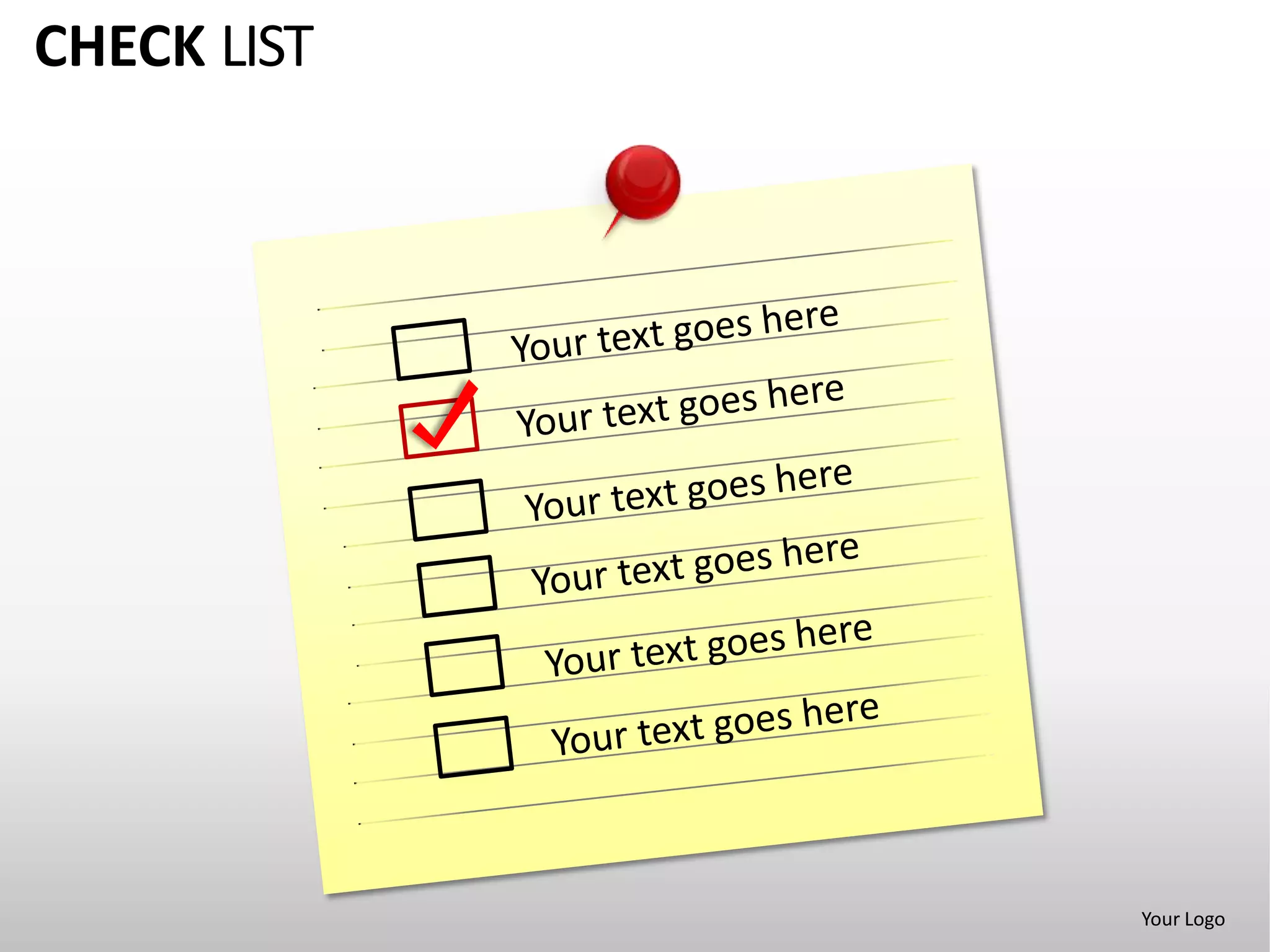 Check list powerpoint presentation templates | PPT