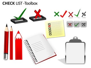 Check list powerpoint presentation templates | PPTX