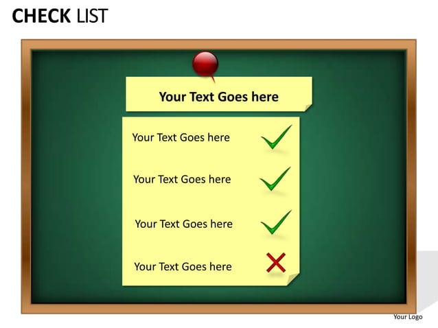 Check list powerpoint presentation templates | PPT
