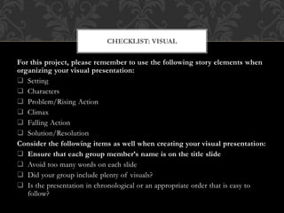 Checklist & Rubric | PPT