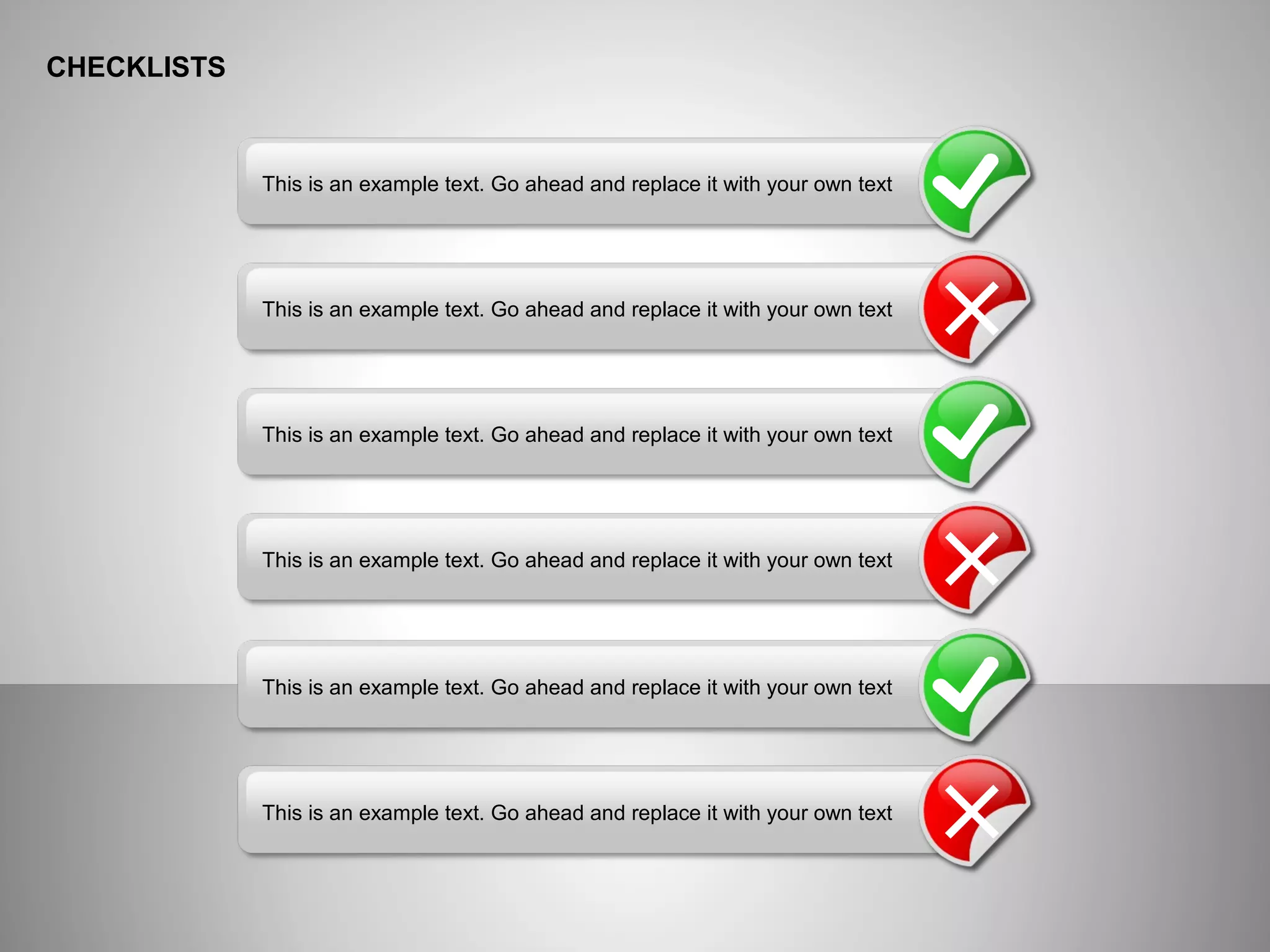 Checklist with Stickers for PowerPoint | PPT