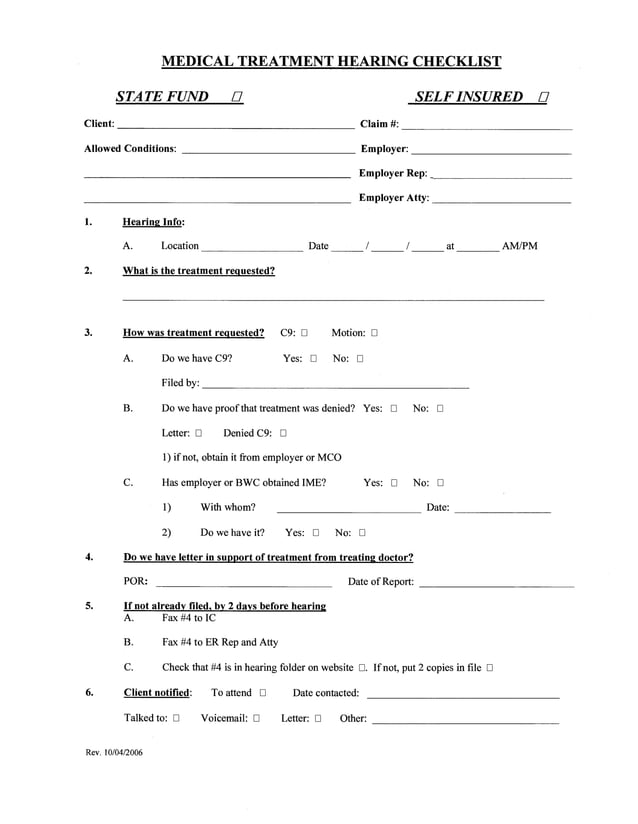 Checklists AFLCIO | PDF