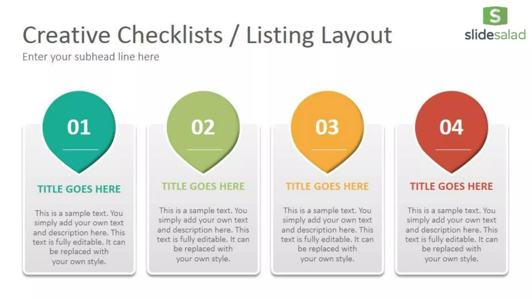 Checklists Diagrams Google Slides Presentation Template - SlideSalad | PPTX
