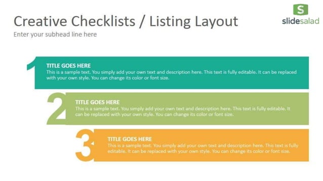 Checklists Diagrams PowerPoint Presentation Template - SlideSalad | PPT