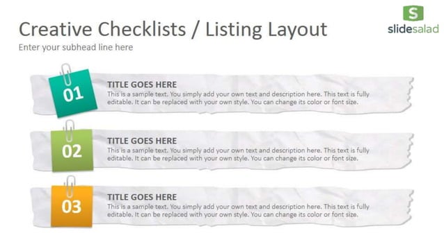 Checklists Diagrams PowerPoint Presentation Template - SlideSalad | PPT