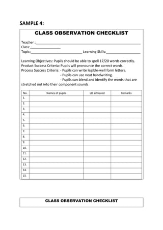 CHECKLIST SELF- ASSESSMENT.docx
