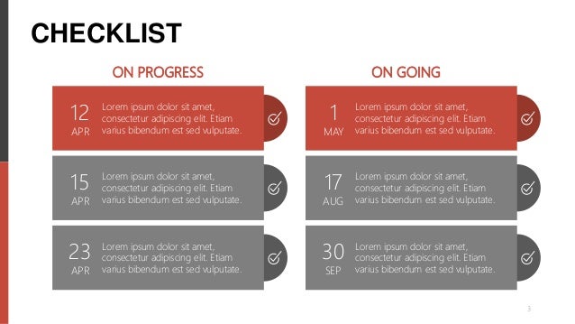 Checklist Presentation Template | Free Download