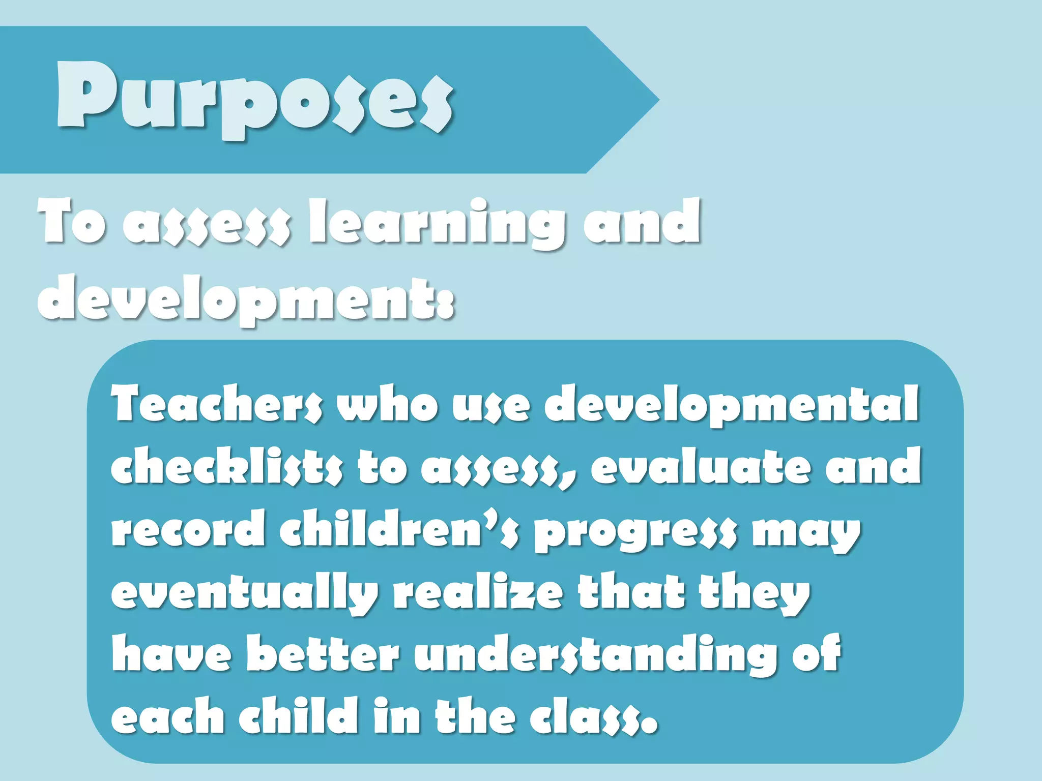 Checklists rating scales Rubrics for Preschool | PDF
