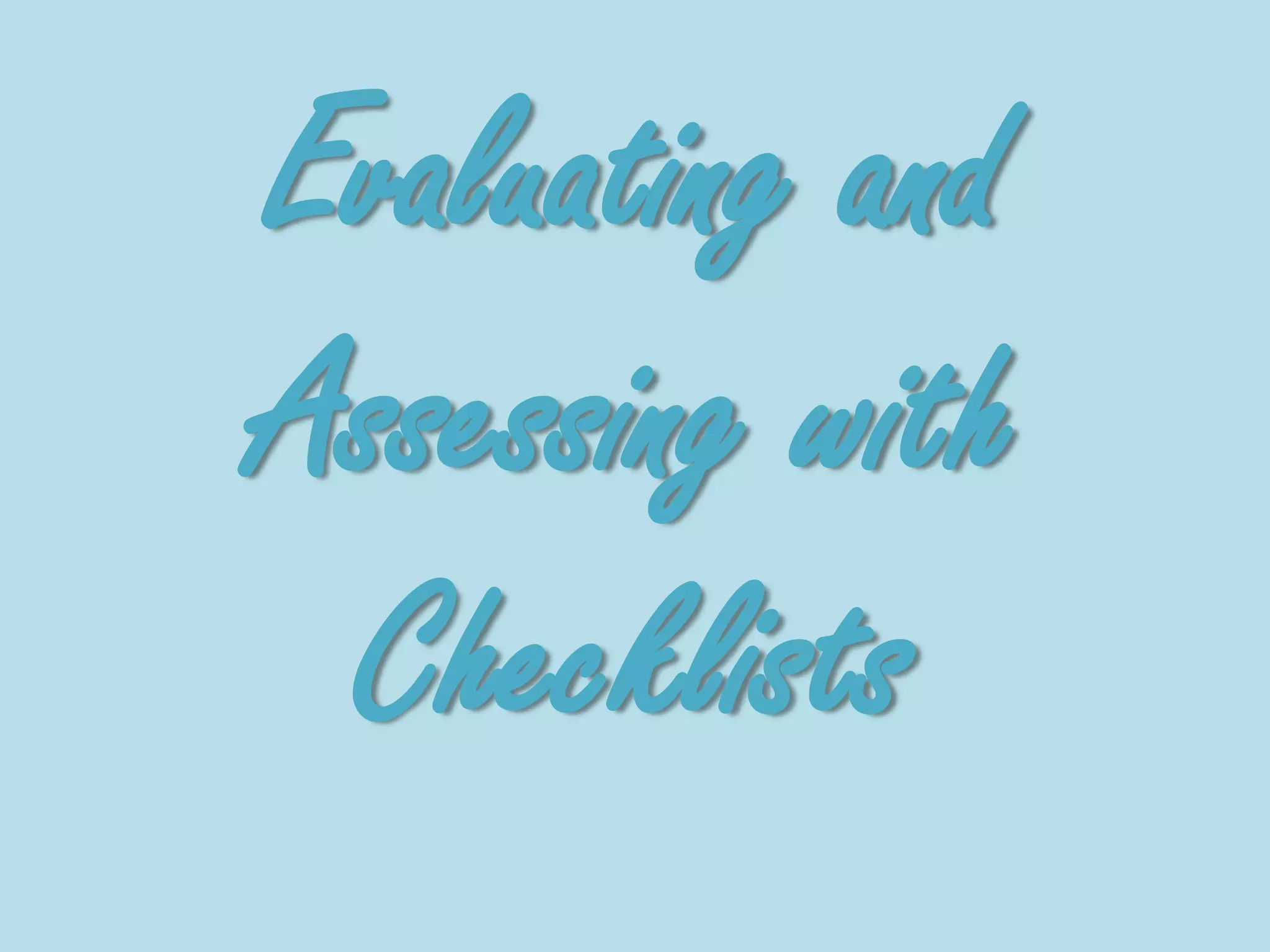 Checklists rating scales Rubrics for Preschool | PDF