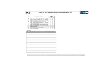 Checklist tc6 ds. 66 | PPT
