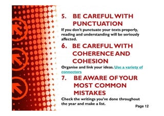 Checklist to avoid mistakes | PPT