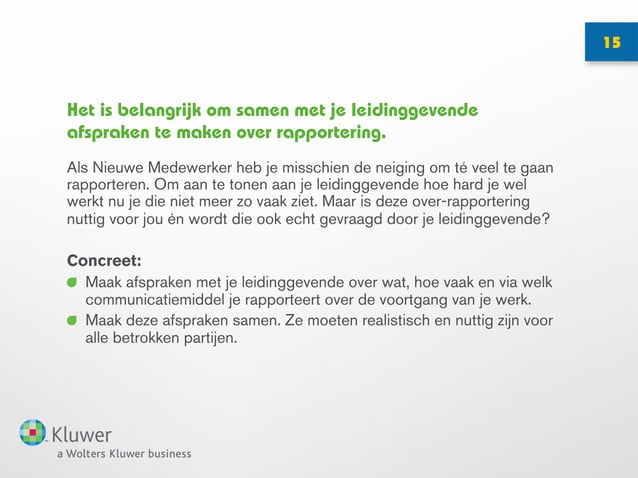 Checklist voor de thuiswerker - Checklist voor De Nieuwe Medewerker | PPT