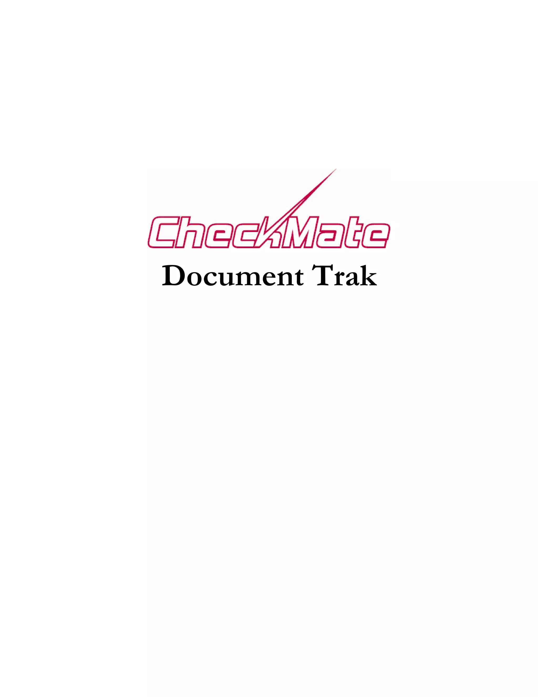 Check mate document guide | PDF