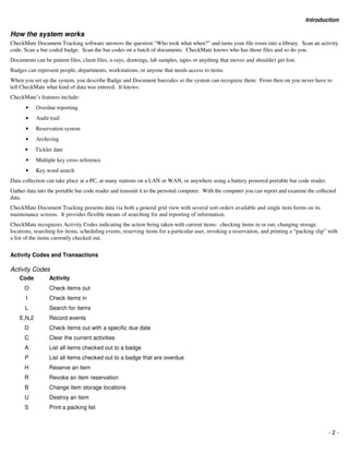 Check mate document guide | PDF