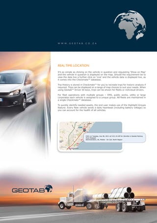 Checkmate-Geotab Software suite | PDF