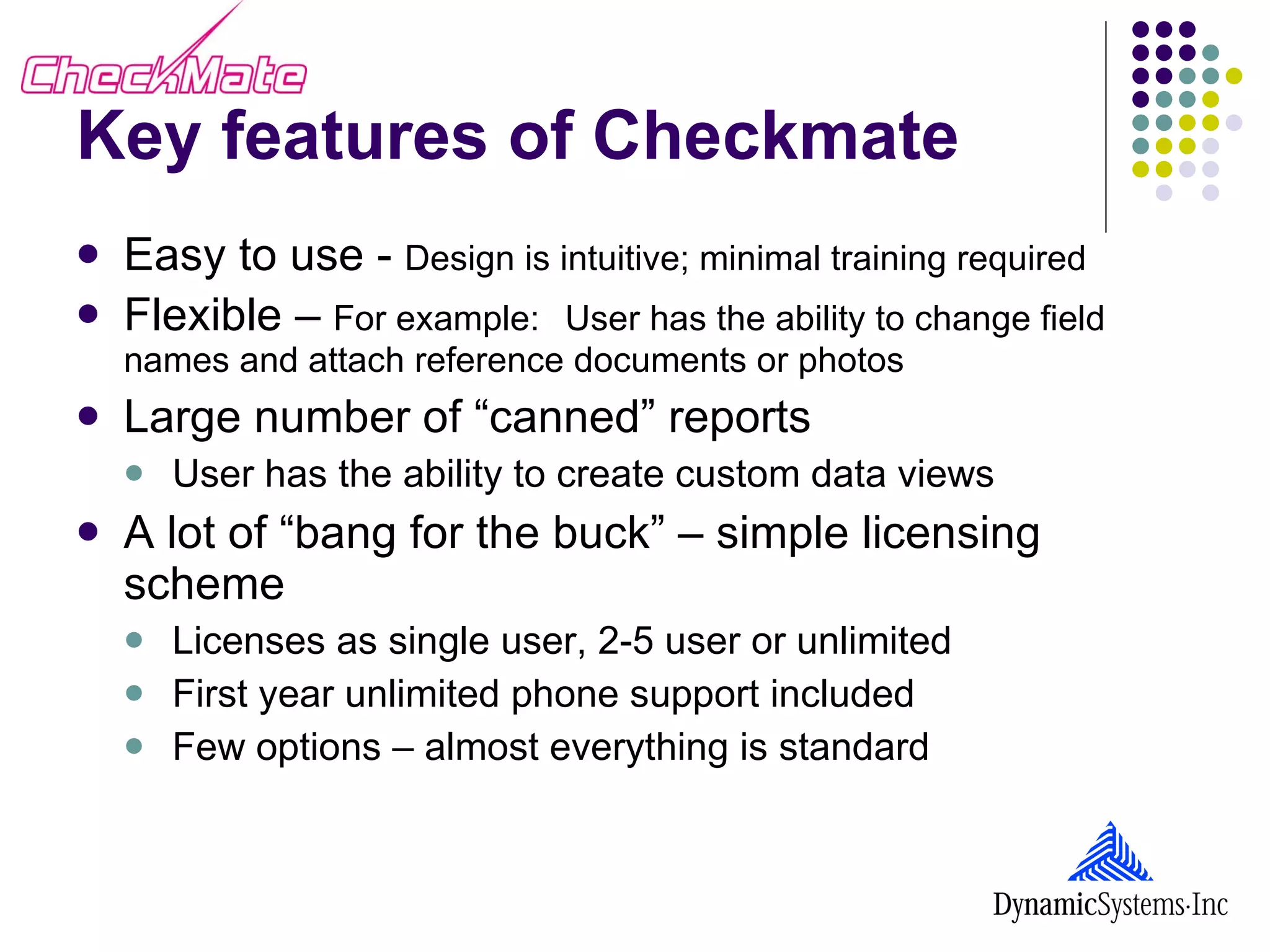 Check mate Barcode Tracking Solutions | PPT