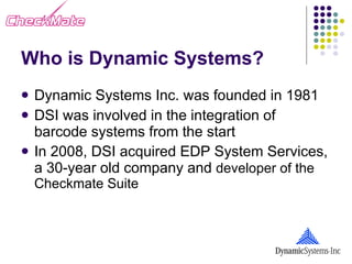 Check mate Barcode Tracking Solutions | PPT