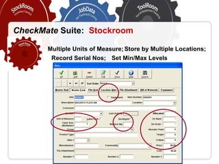 Checmate production management suite | PPT