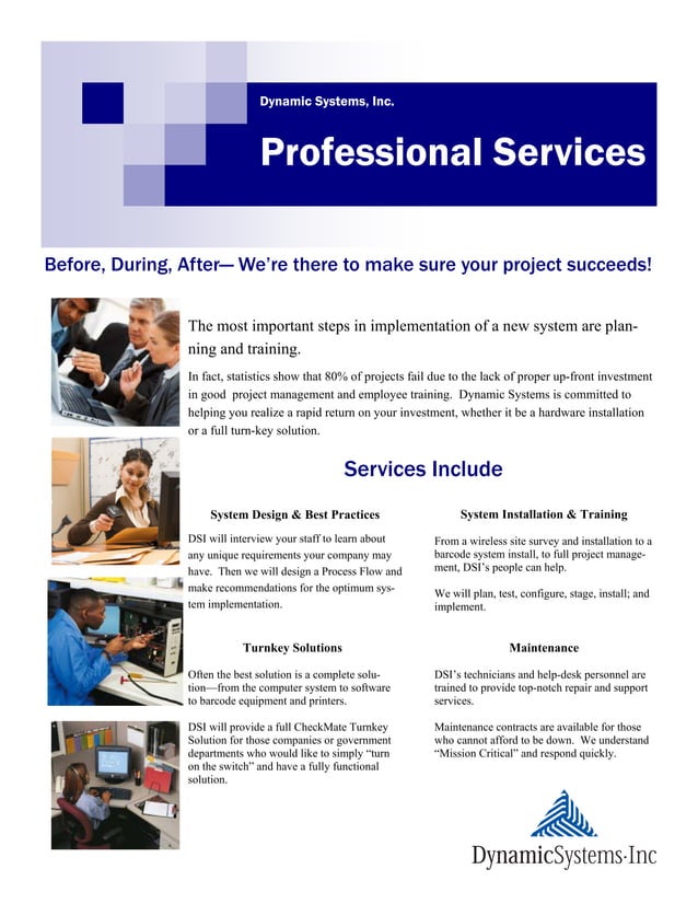 Checkmate professional services | PDF