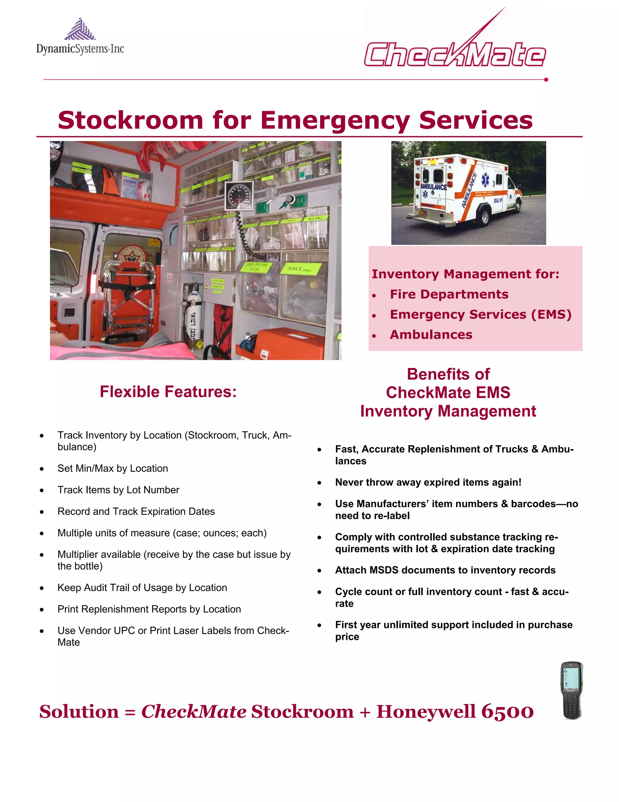 Check mate stockroom ems 9 10 | PDF