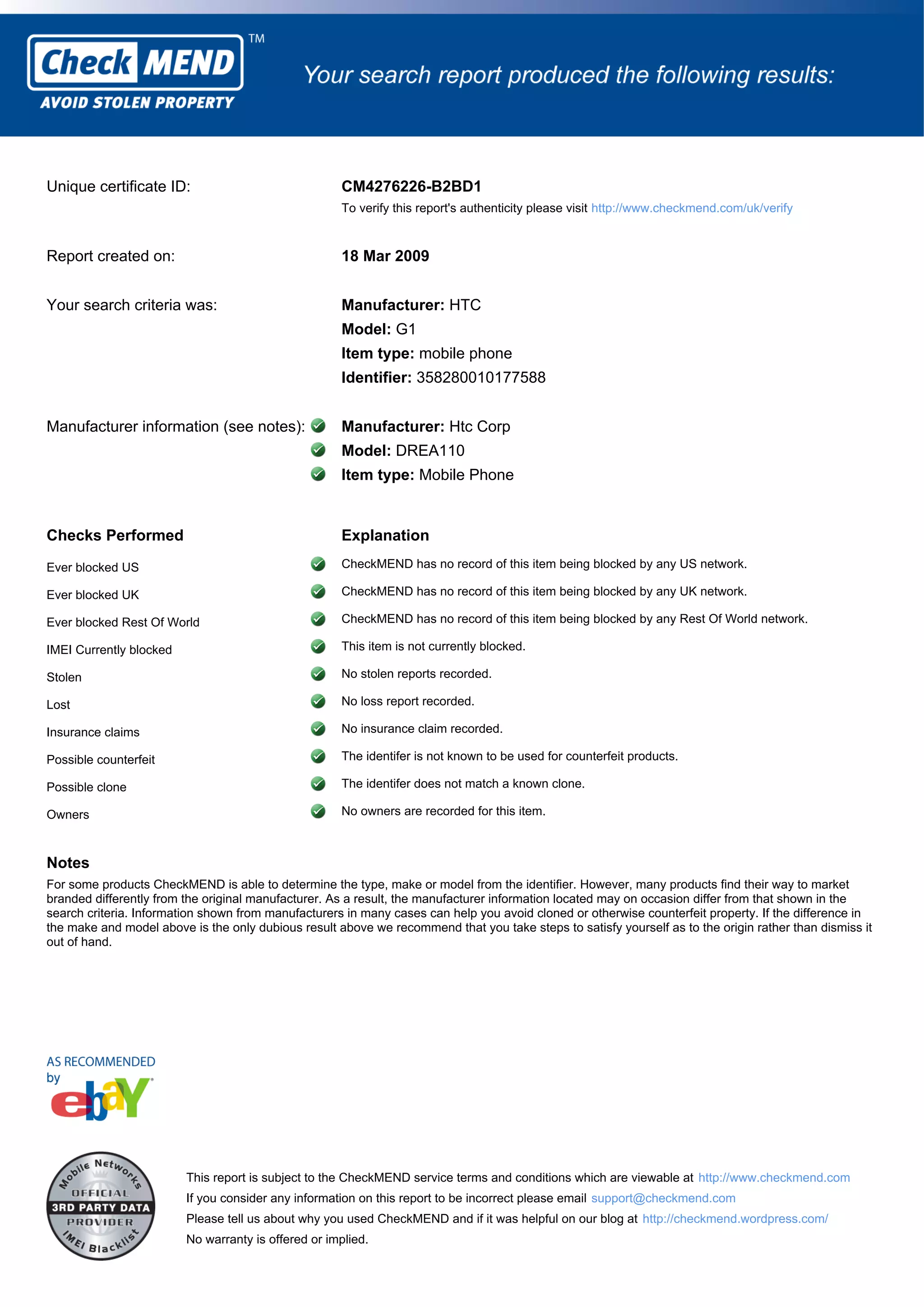 CheckMEND Report | PDF