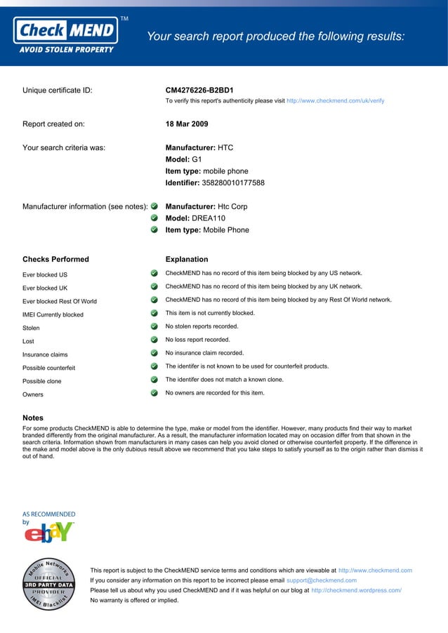 CheckMEND Report | PDF