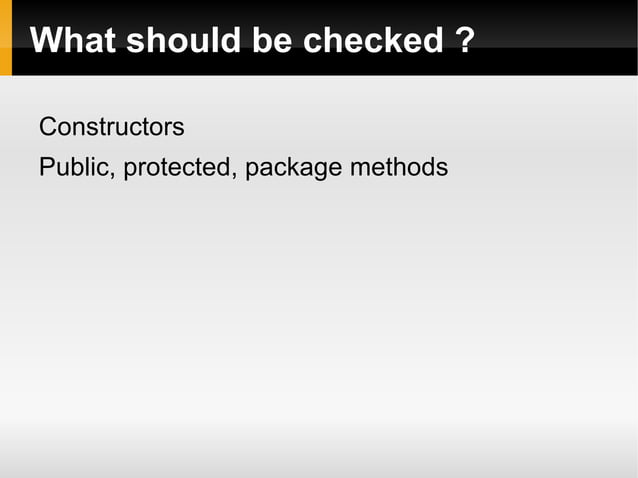 Check methods params_for_validity | ODP