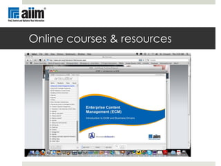 Check out aiim training! | PPT