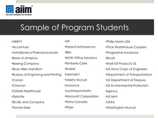 Check out aiim training! | PPT