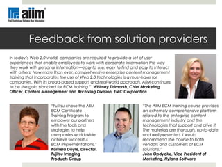 Check out aiim training! | PPT